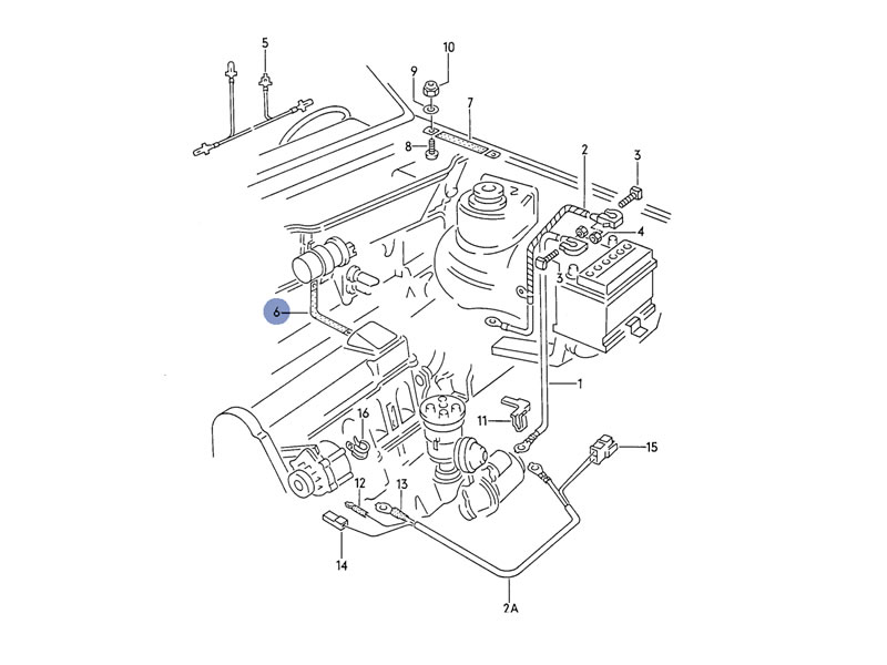 Buy Vento Genuine VW Earth Cable Ground Strap 360mm on 2040-motos