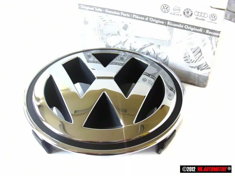 GOLF MK5 GENUINE VW R32 Front Grill Badge Emblem Chrome £52.49 ...